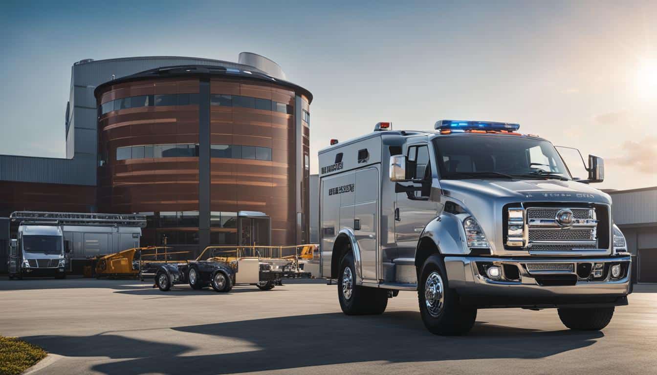 Secure Emergency Vehicles Manufacturing with Comprehensive Business ...